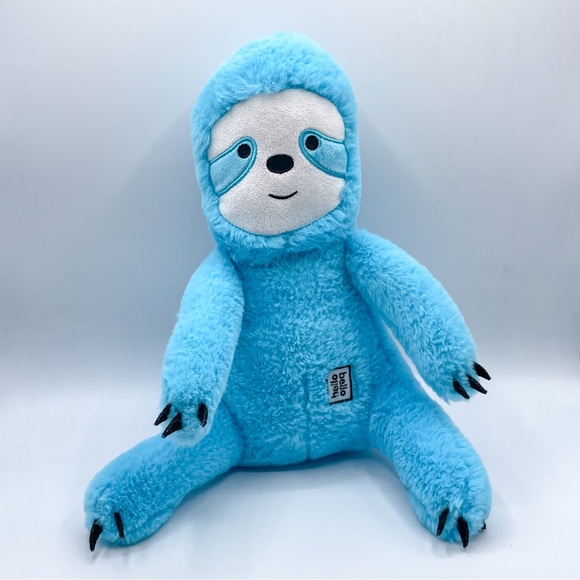Hello Bello | Toys | Hello Bello Blue Sloth Plush Sitting Diapers ...